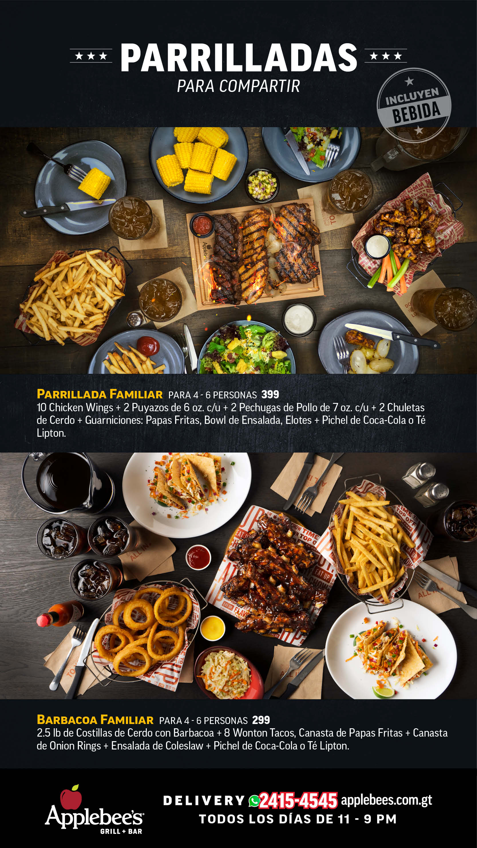 Applebee's Neighborhood Grill + Bar - Your Local Restaurant